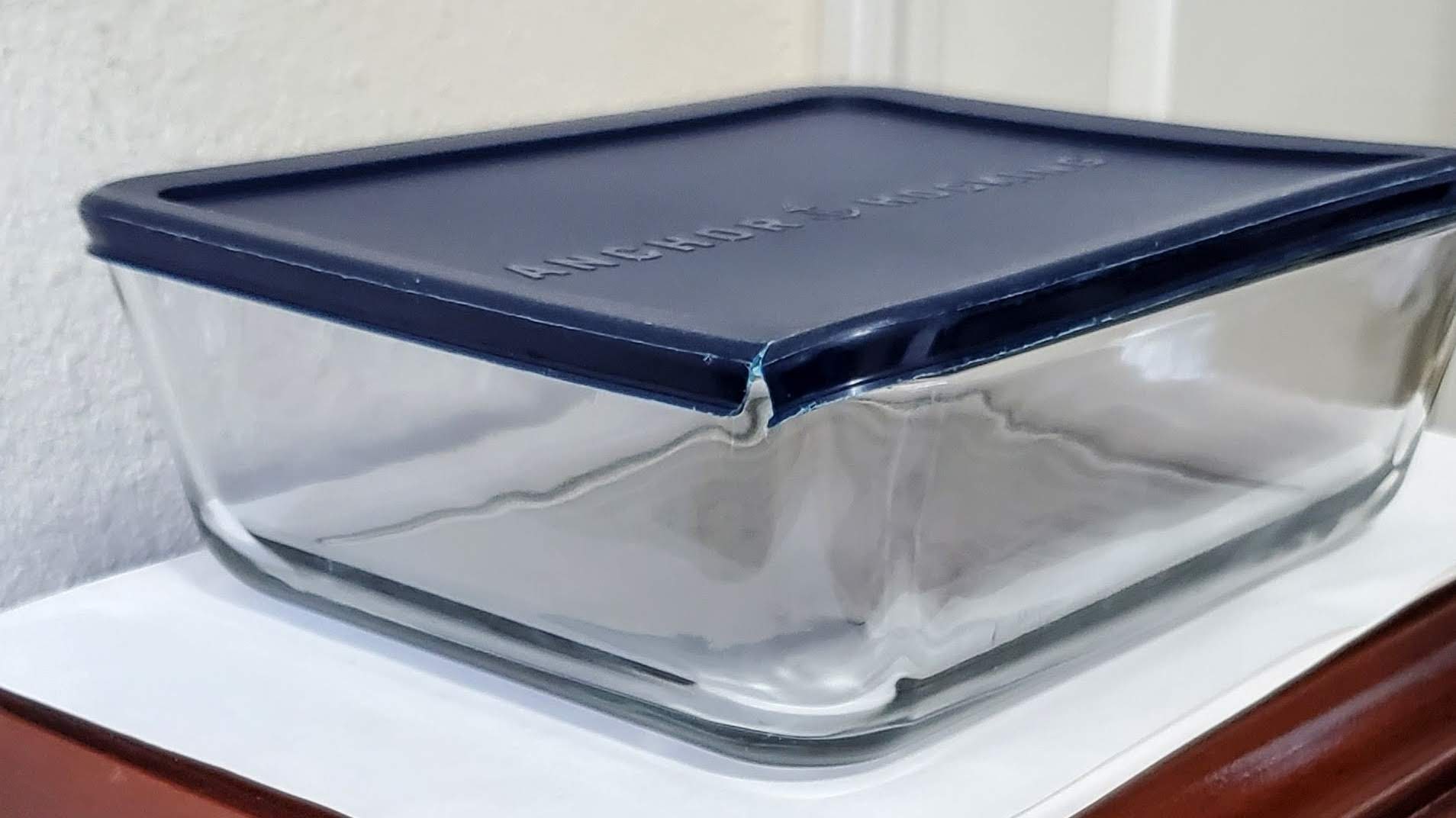 Anchor Hocking Glass Rectangular Casserole/food Storage 11 Cup 2.75qt W ...