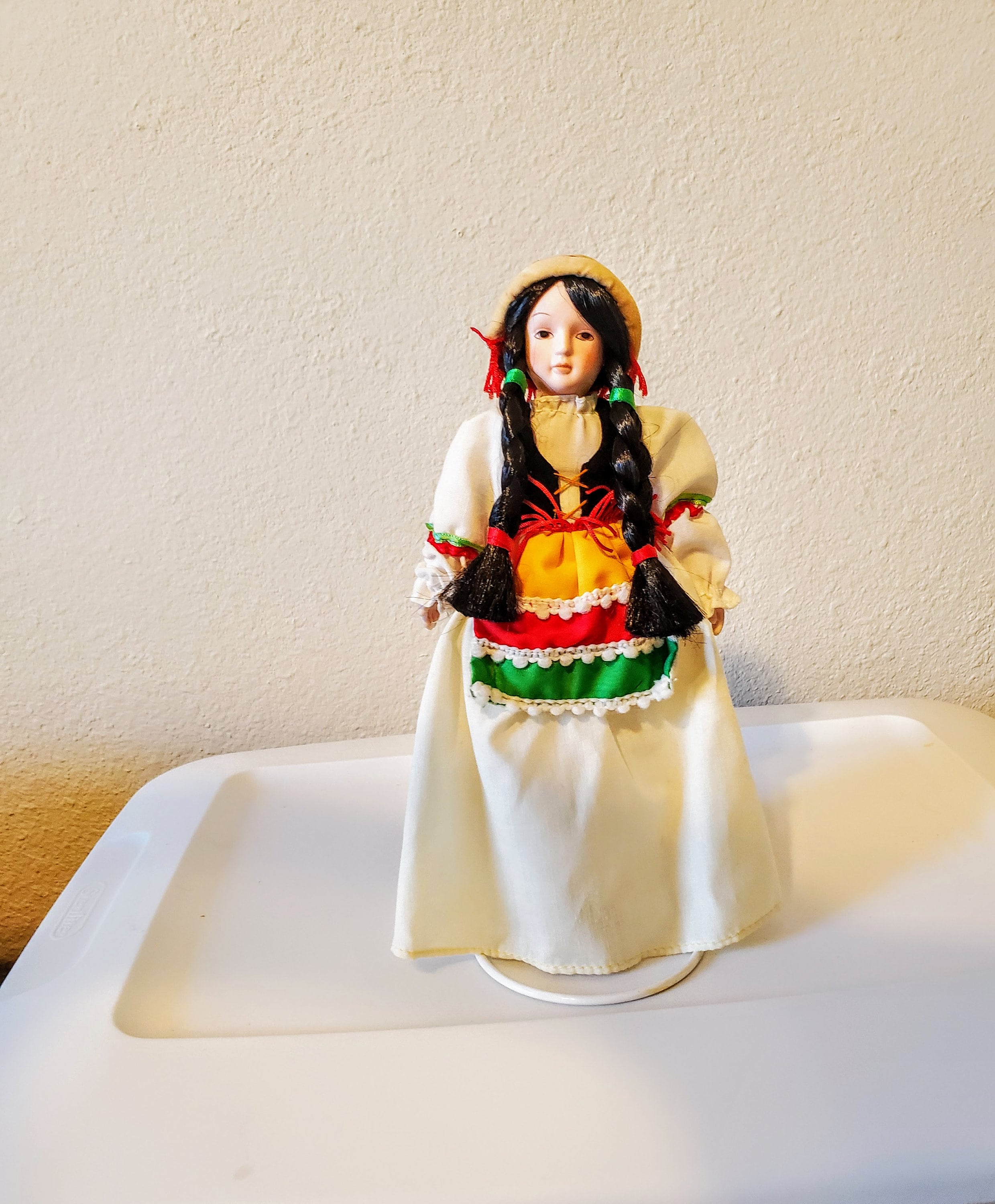 Vintage 8 Porcelain Angela Italy Doll by Russ Berrie International ...