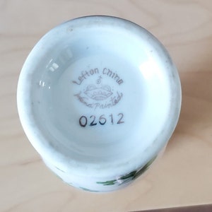 Lefton Hand Painted China Bud Vase With Shamrocks - Etsy