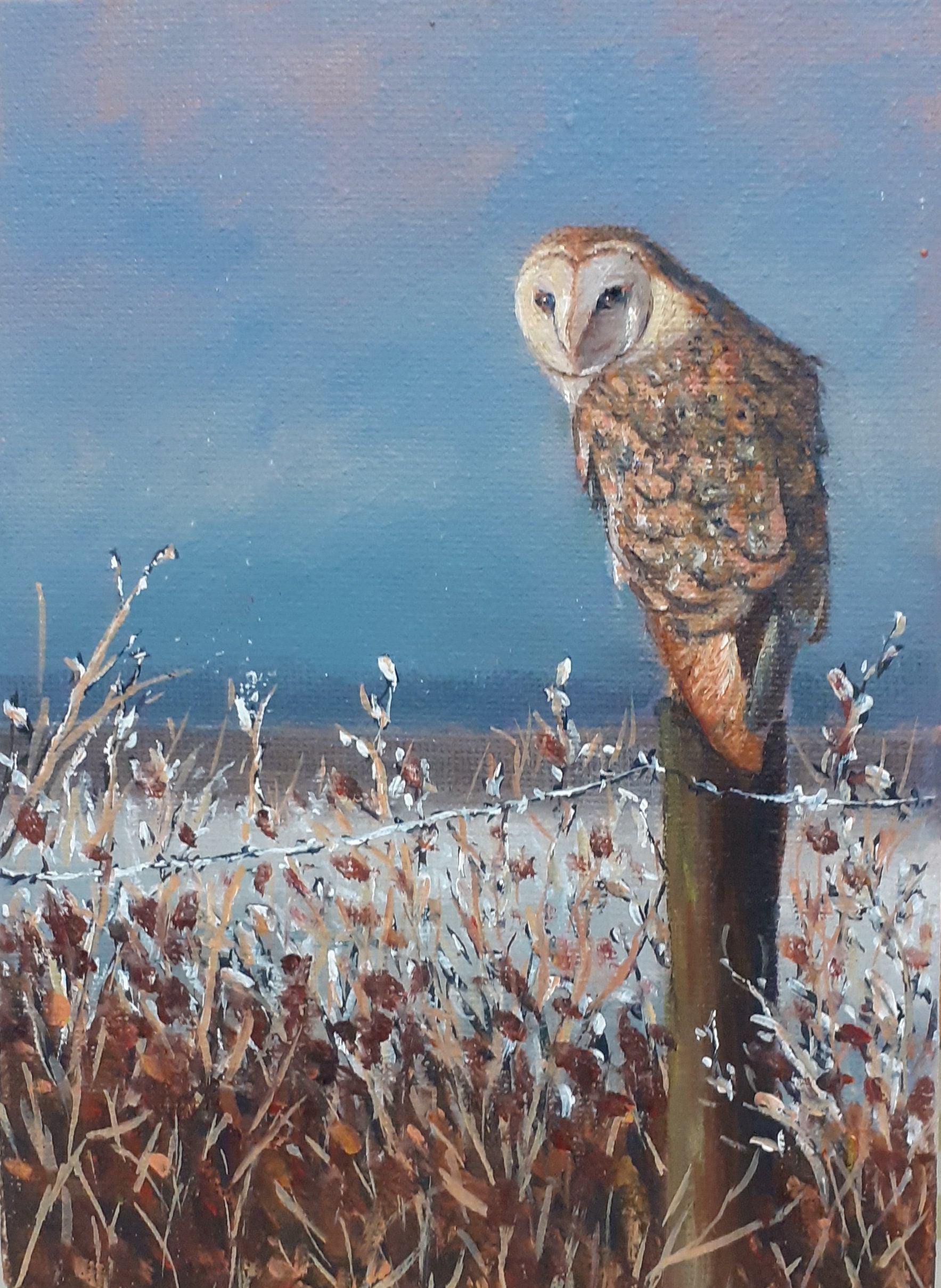 Gwen Frostic Owl Clipart