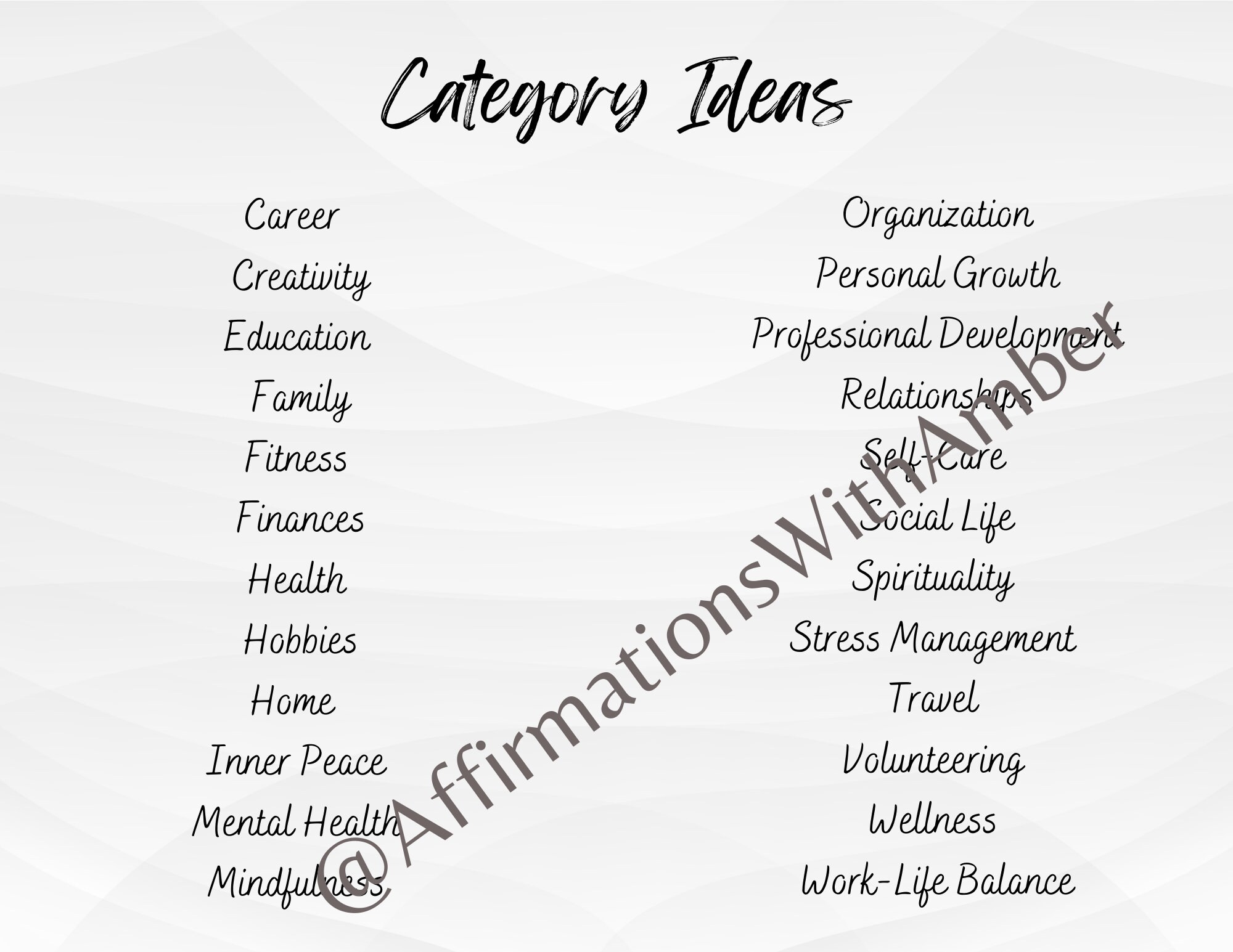 Simplified 12 Week Year Tracker_classic Vibes - Etsy