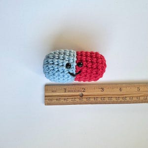 Chill Pill Crochet Pattern, PDF PATTERN, Crochet Pill Amigurumi ...