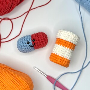 Chill Pill Crochet Pattern, PDF PATTERN, Crochet Pill Amigurumi ...