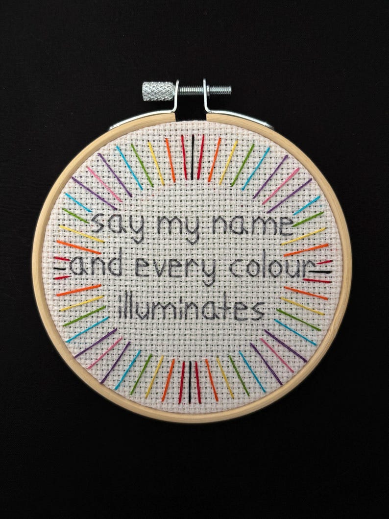 Florence + the Machine Spectrum Lyrics Wooden-framed 4-inch Cross ...