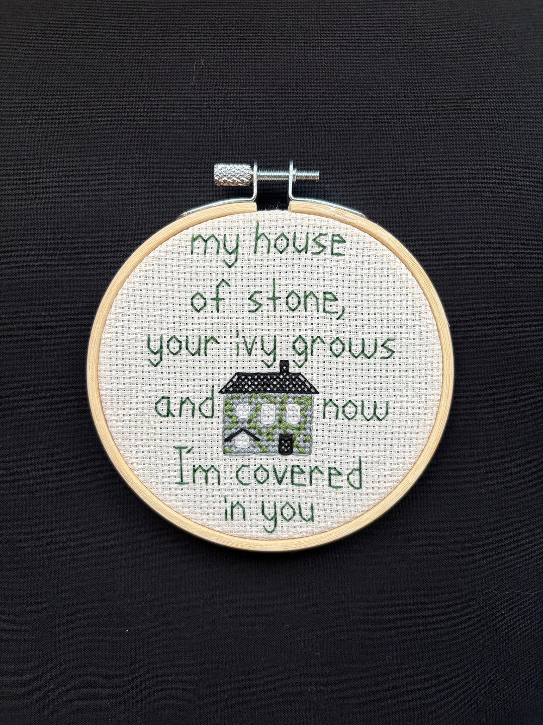 Taylor Swift Evermore Ivy 4-inch Cross Stitch | Gift | Christmas ...