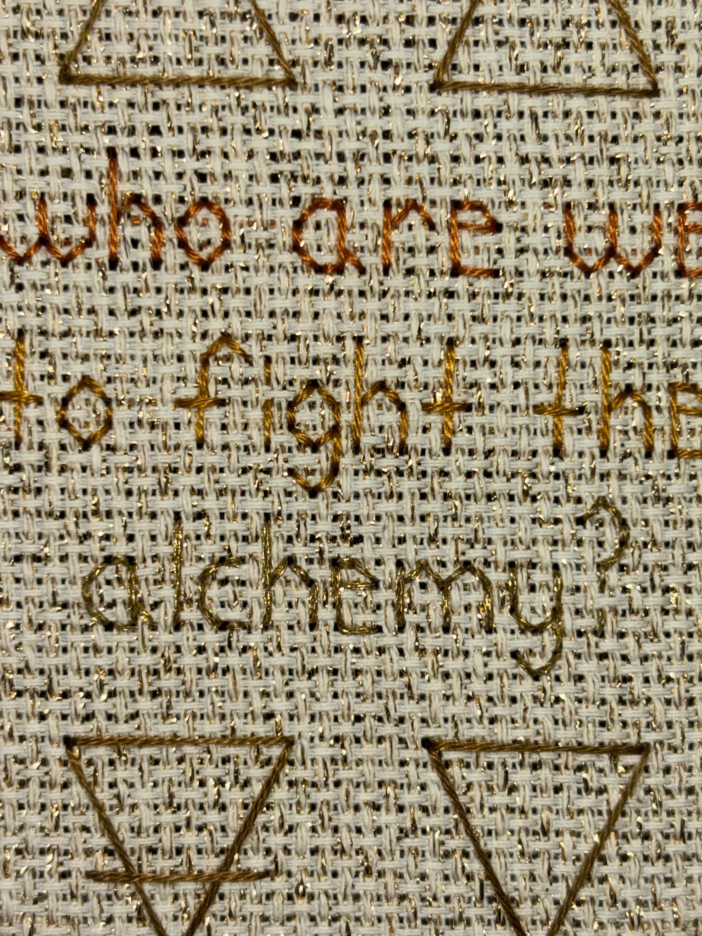 Taylor Swift TTPD the Alchemy 4-inch Cross Stitch | Tortured Poets ...