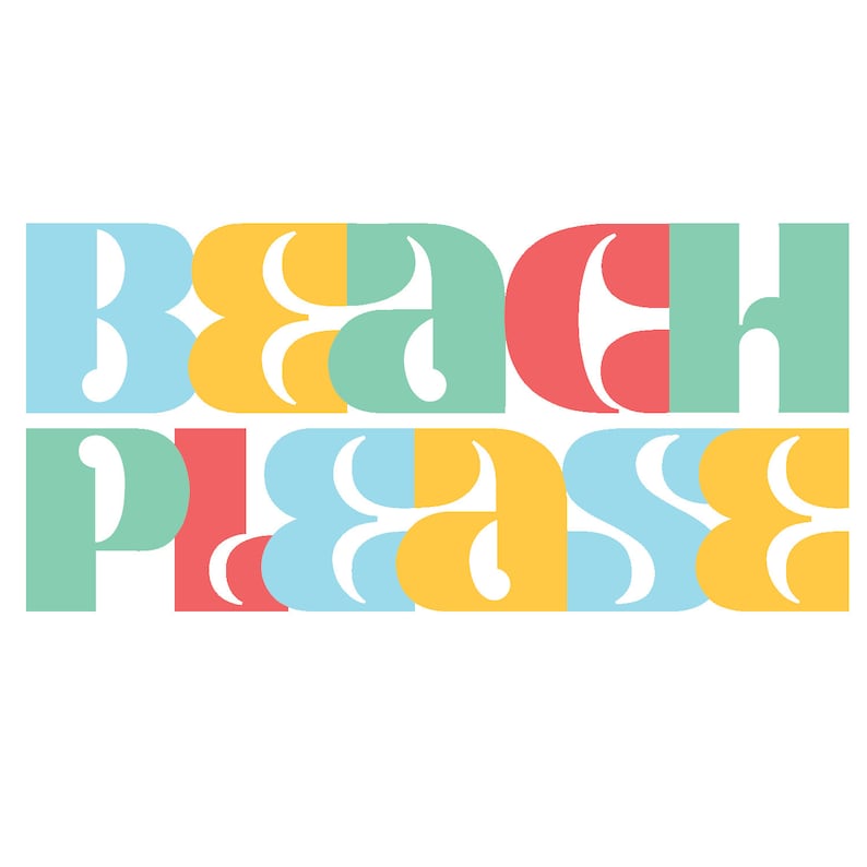 Beach Please Svg And Png Printable File Etsy