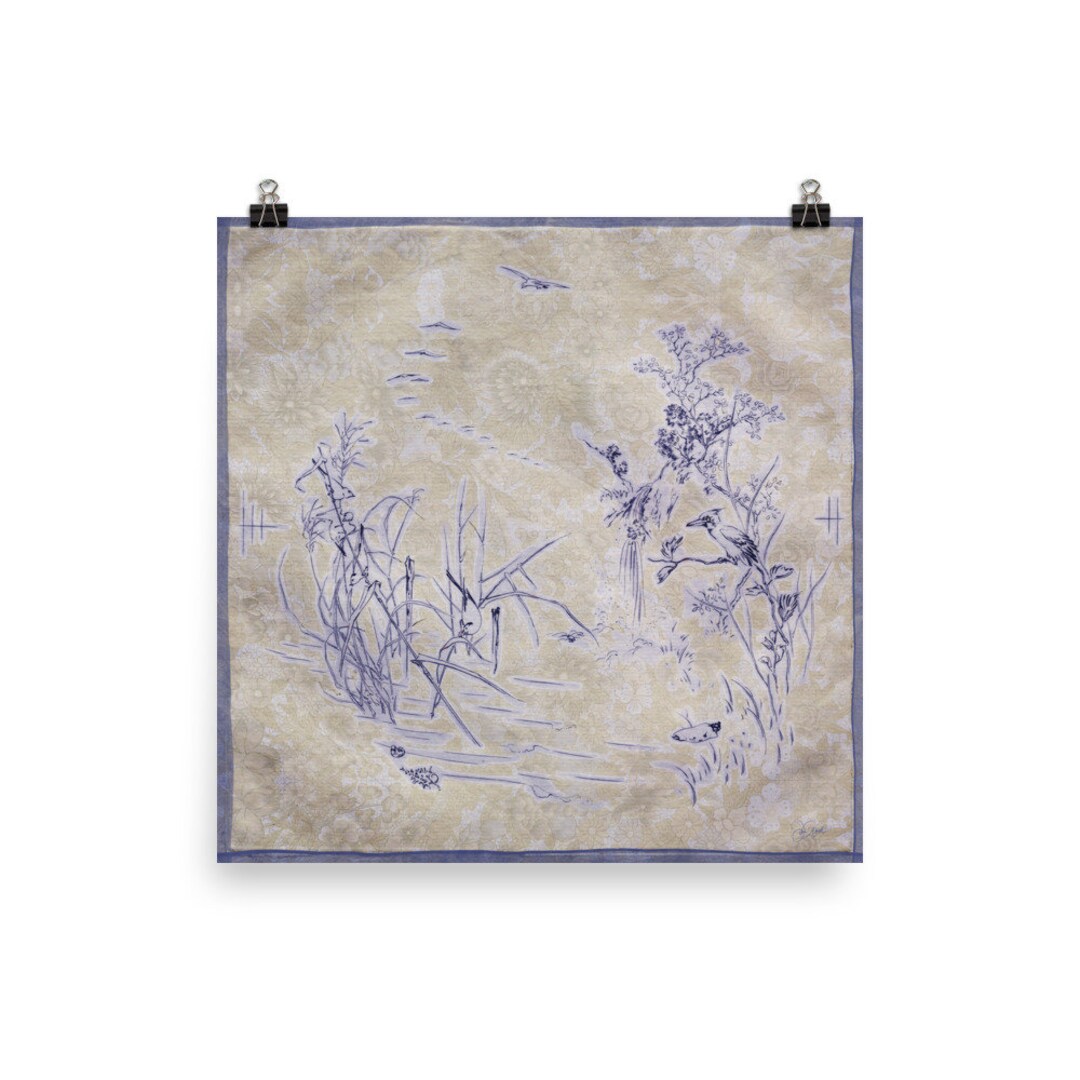 Scene in Lavender - Etsy