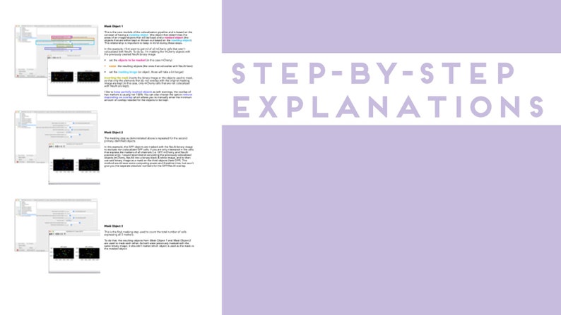 Cellprofiler Guide Bundle - Etsy