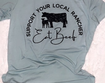 Eat Beef Hoodie | Etsy
