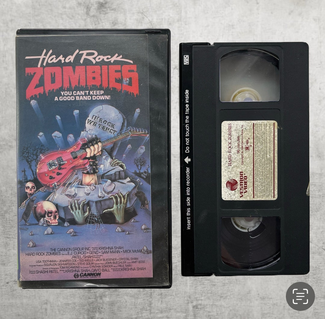 HARD ROCK ZOMBIES Vhs Tape Movie 1985 Vestron Video Cannon - Etsy