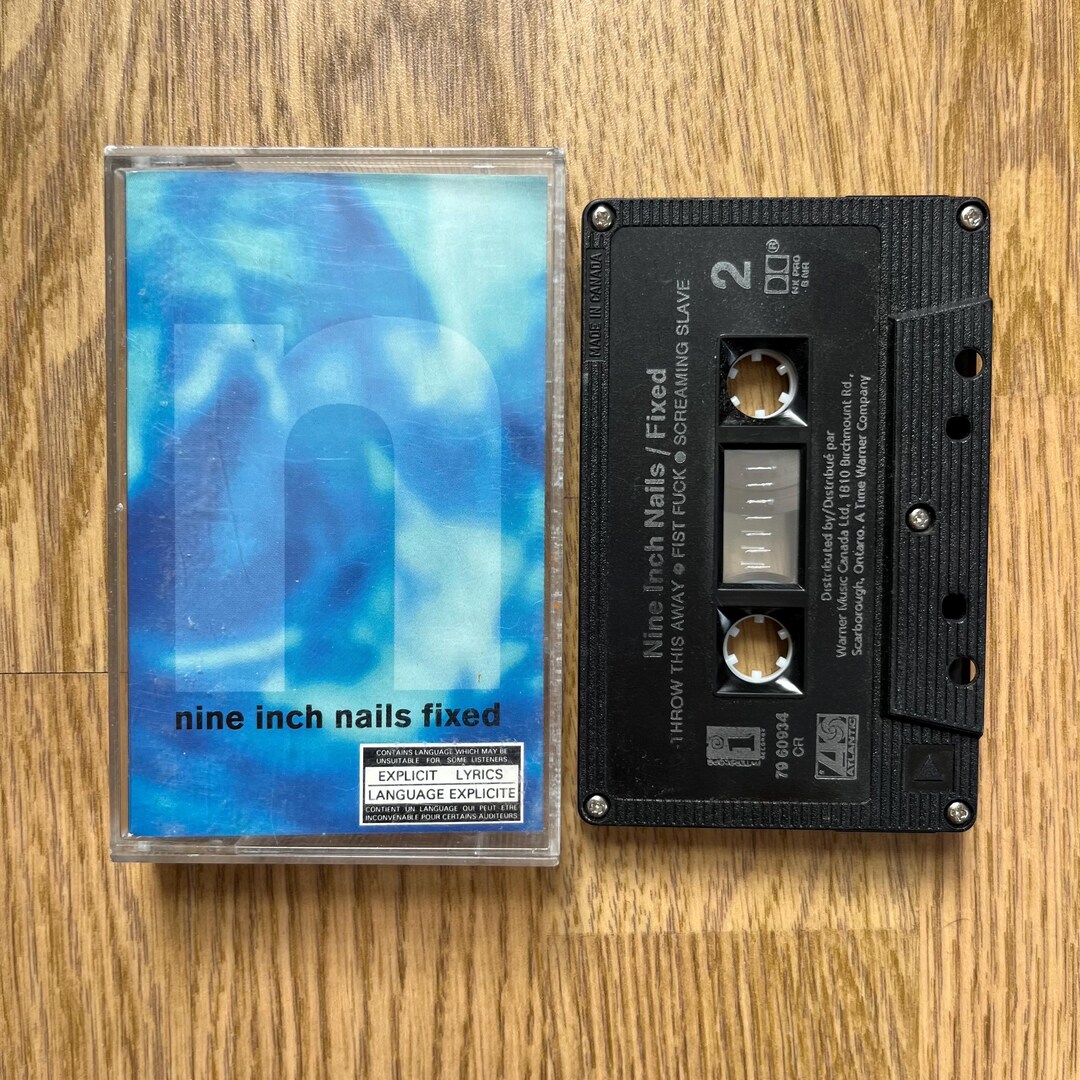 NIN Vtg 1992 NINE INCH Nails Album Fixed Cassette Tested Tape - Etsy