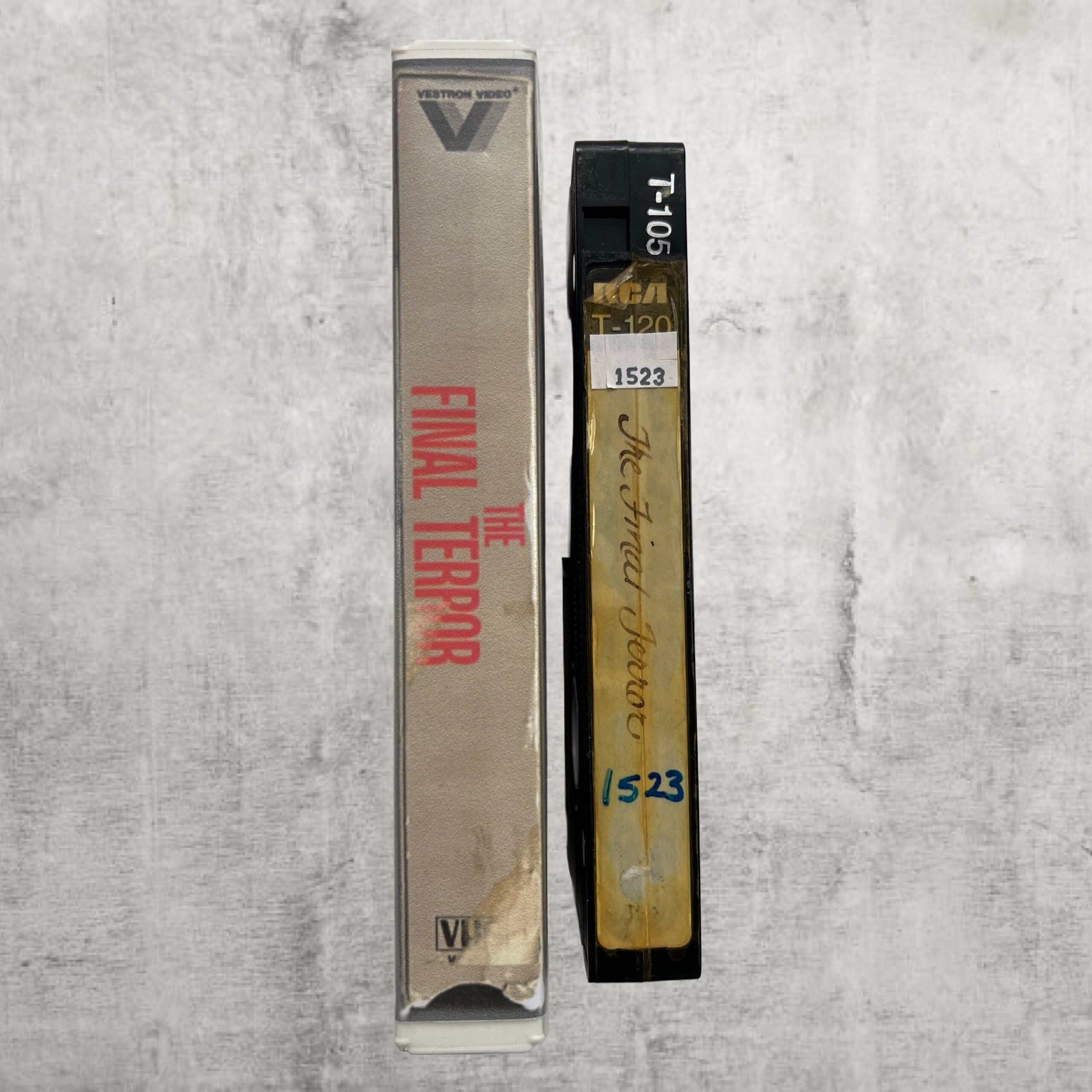 THE FINAL TERROR Vhs Tape 1989 Vestron Horror Slasher Movie - Etsy