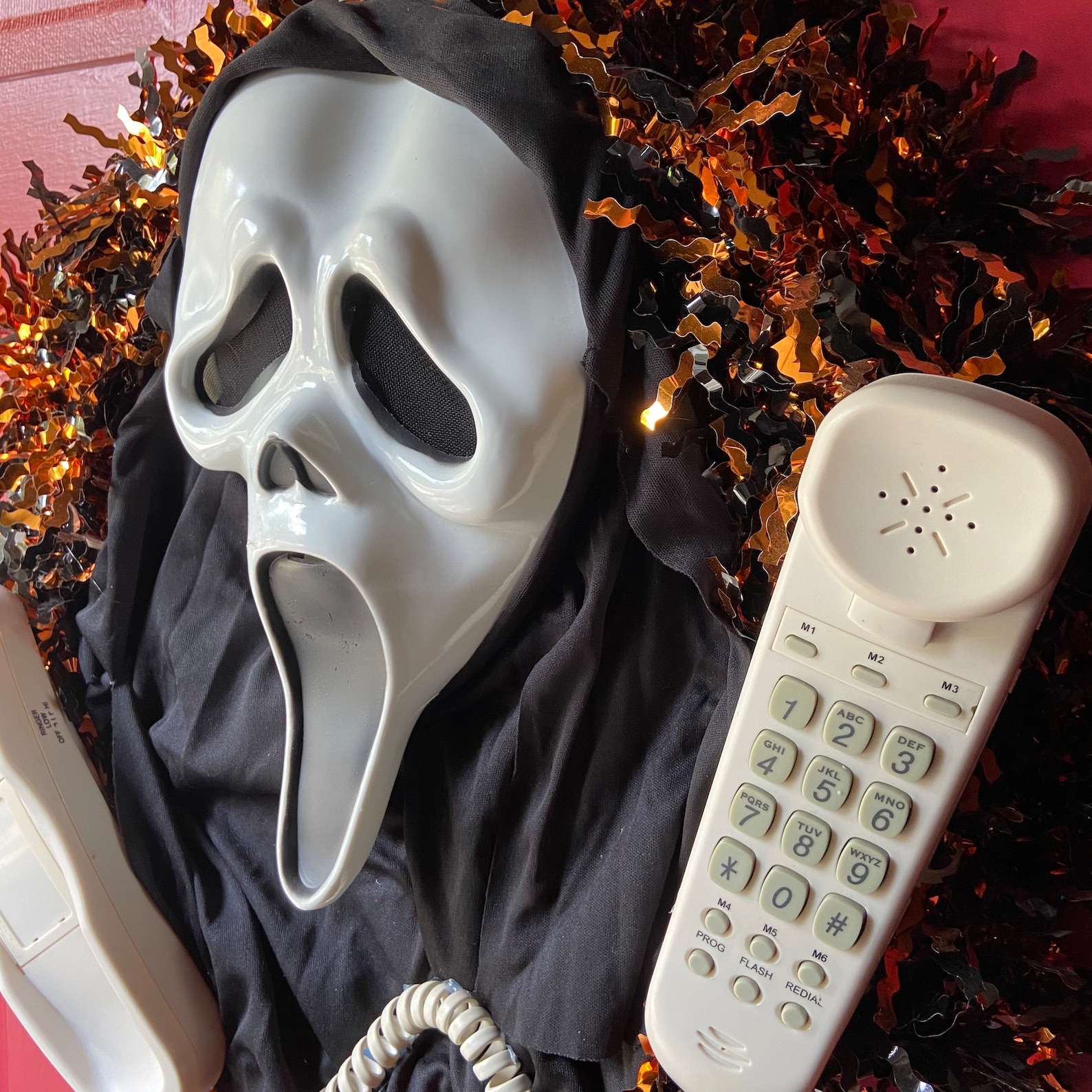 Scream Ghostface Horror Decor Door Wreath Halloween - Etsy