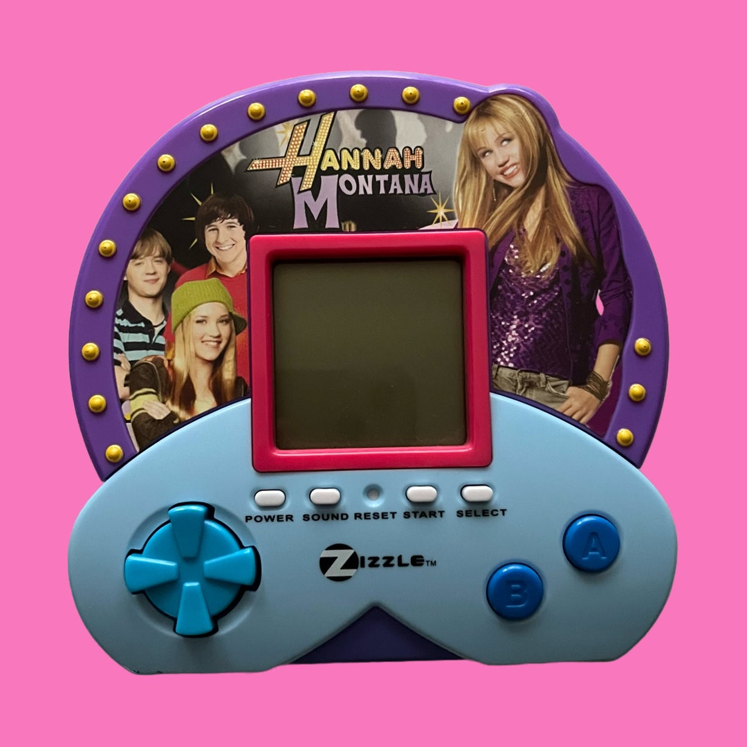 Hannah Montana Electronic Handheld Video Game VINTAGE Zizzle - Etsy