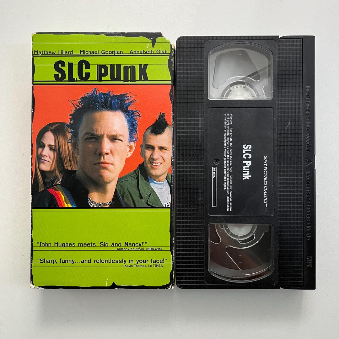 VHS Tape SLC Punk 1999 Cult Drama - Etsy