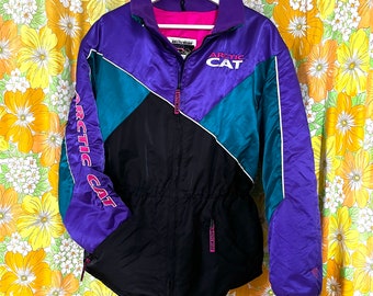 Neon Snowmobile Coat - Etsy