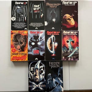 Friday the 13th Vhs Lot - Etsy