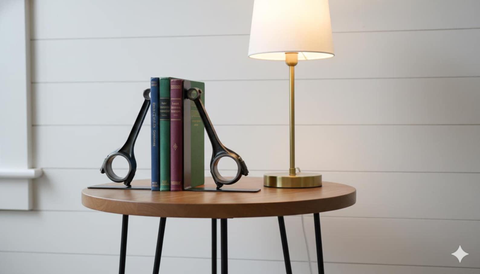 Connecting Rod Bookends Piston Bookends Industrial Bookends Steampunk ...