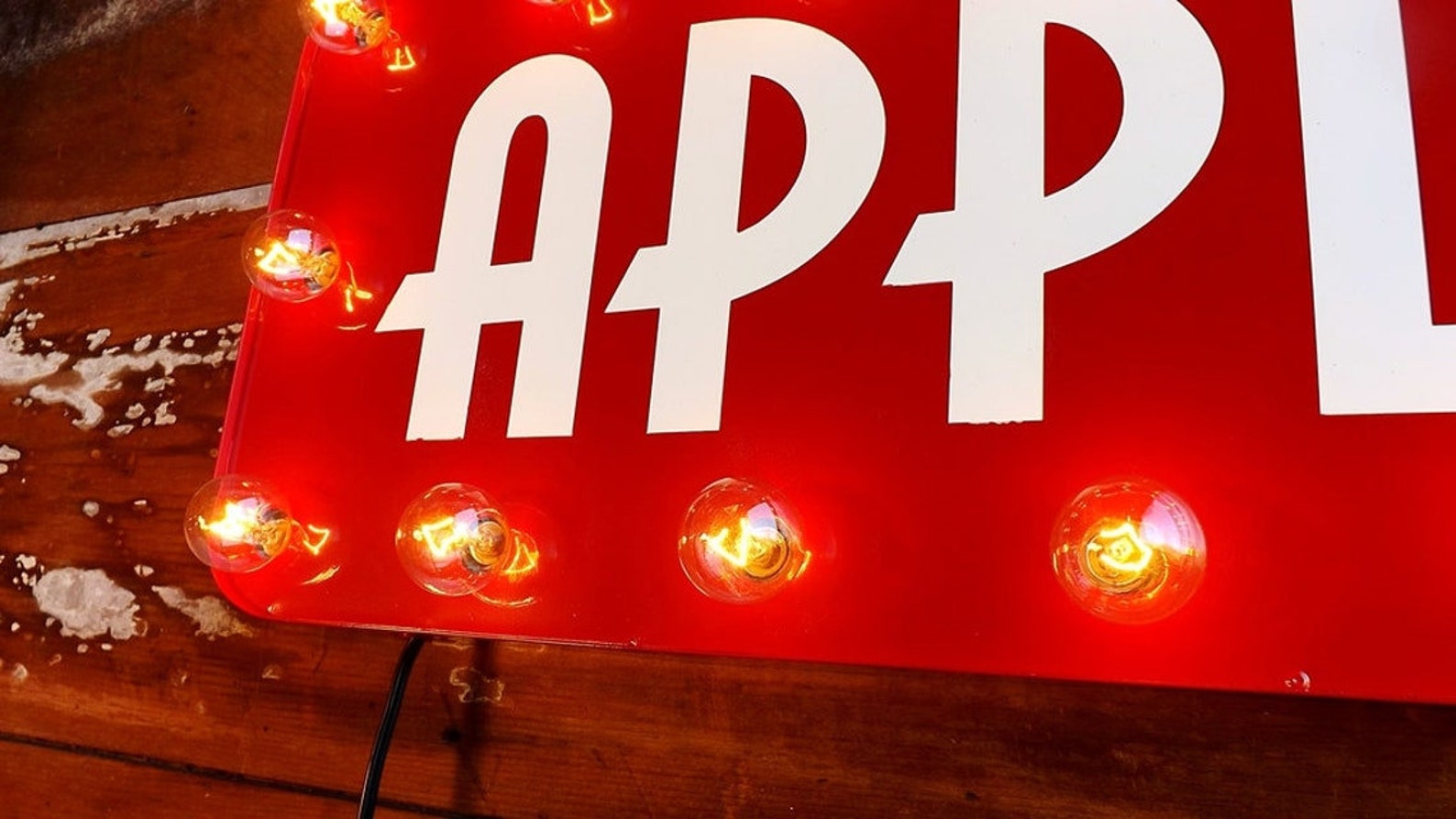 Marquee Retro Applause Lighted Sign Wall Decor Art Deco Vintage Stage ...