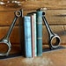 Connecting Rod Bookends Piston Bookends Industrial Bookends Steampunk ...