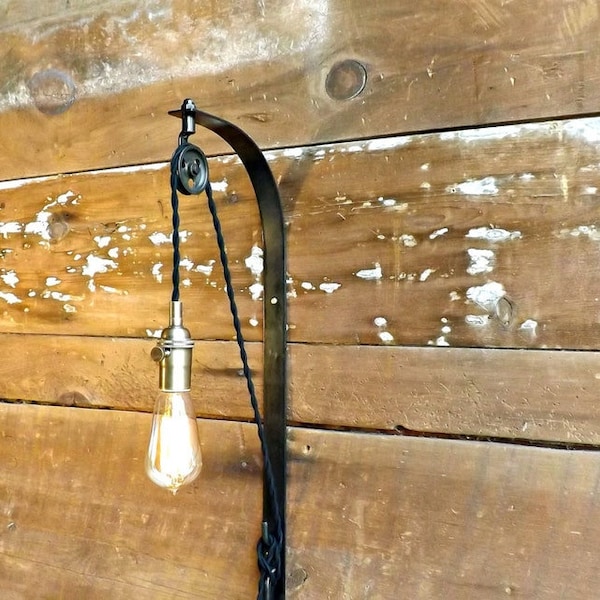 Pulley Lamp - Etsy