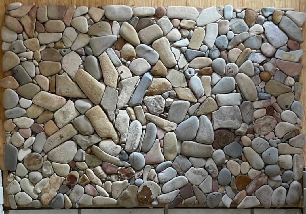 Natural Stone Bath Mat - Etsy