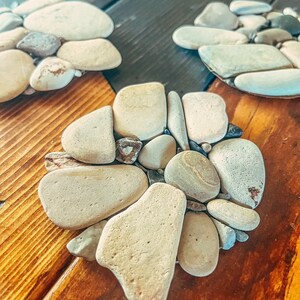 Natural Stone Coaster Set - Etsy