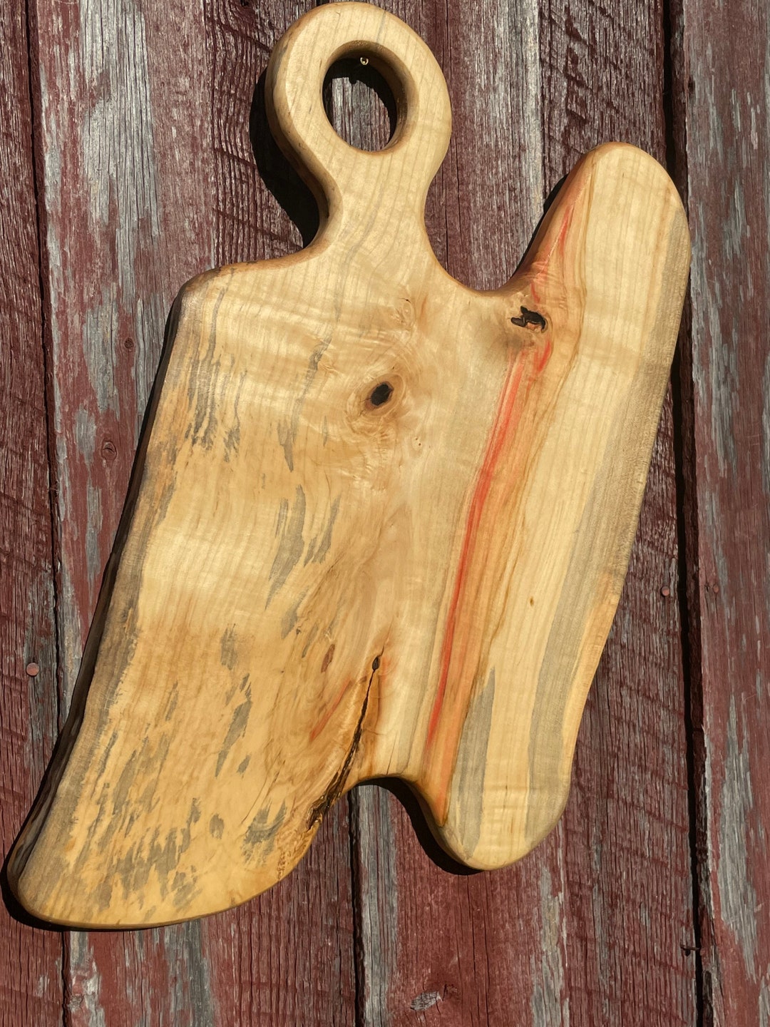 Flaming Box Elder Charcuterie Board 19 1/2 X 12 X 1 Inch - Etsy