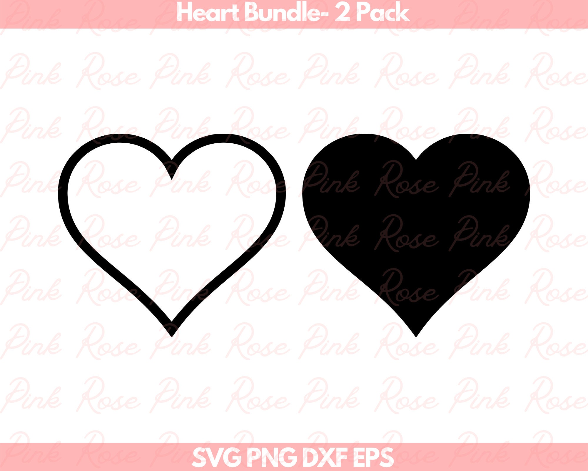 Primitive Heart Clipart