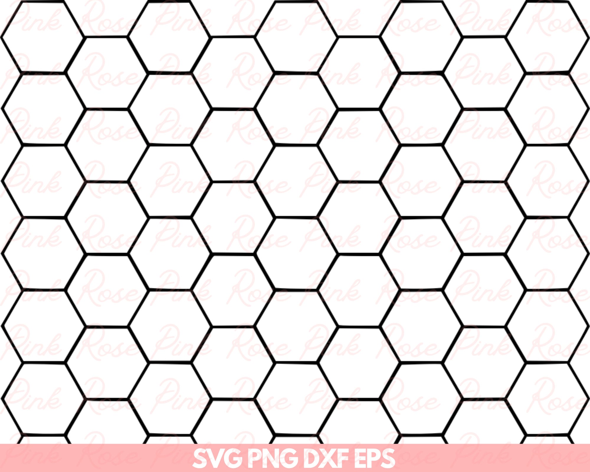 Honey Comb Pattern DIGITAL DOWNLOAD Svg Png Dxf Eps Instant - Etsy