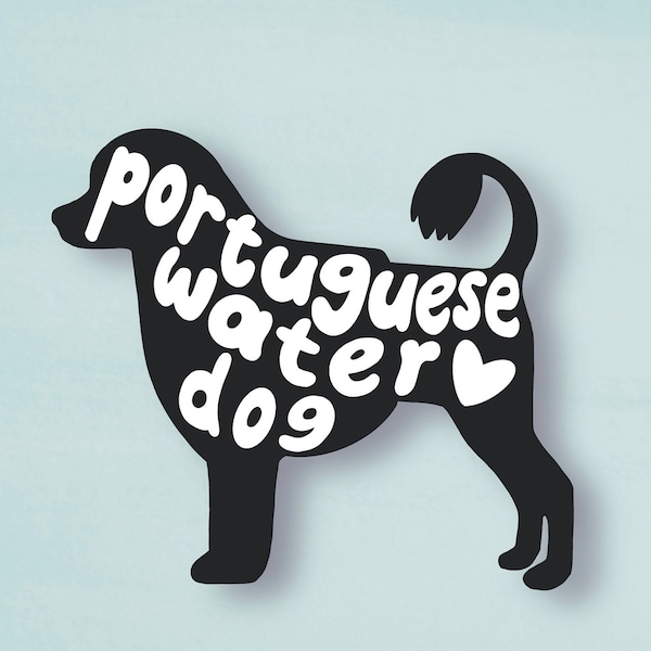 Portuguese Water Dog - Etsy