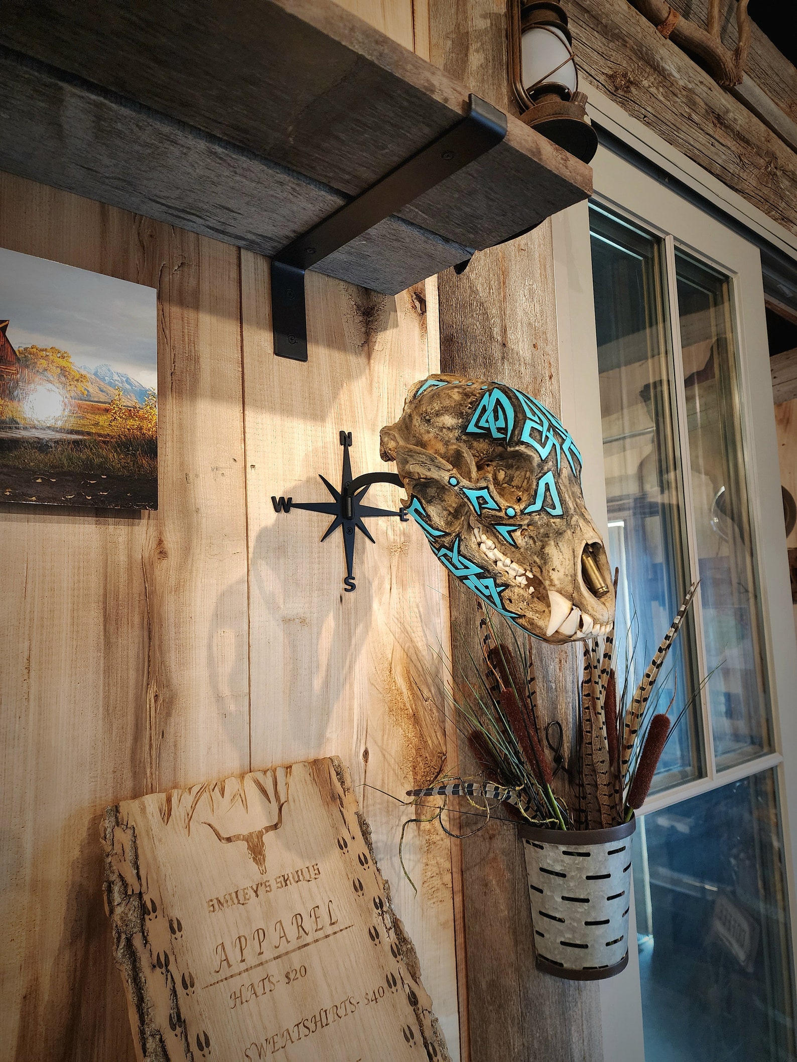 European Skull Mount Hanger (swivel) - Etsy