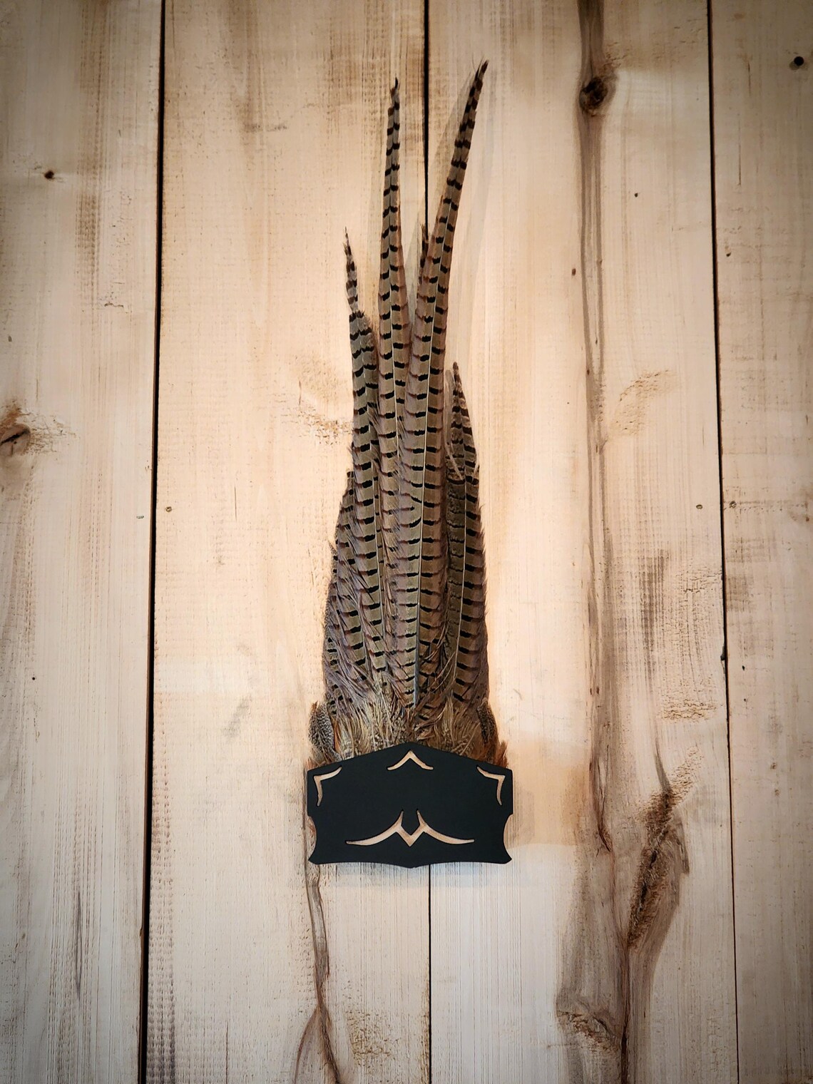 Pheasant Fan Hanger - Etsy