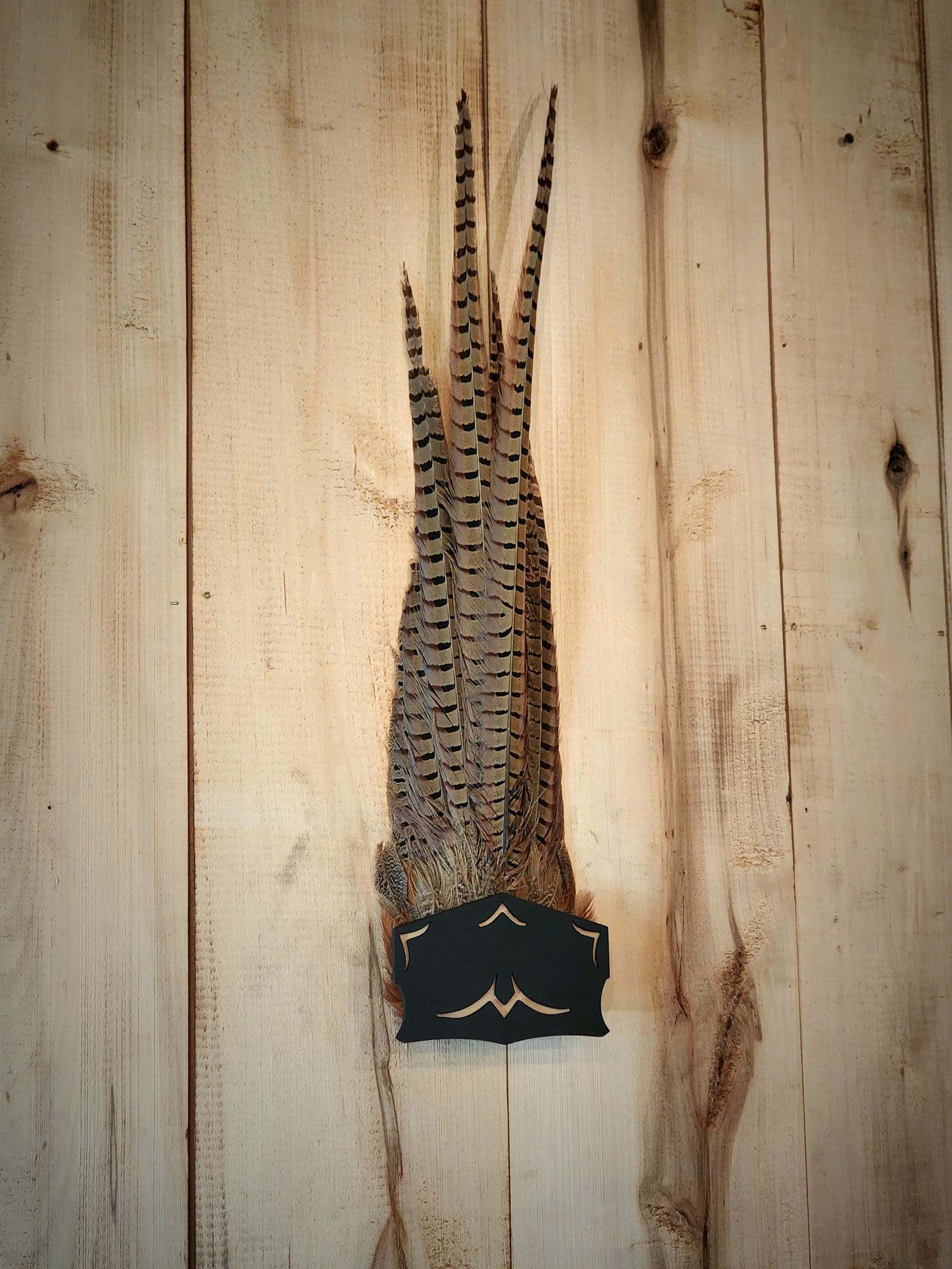 Pheasant Fan Hanger - Etsy