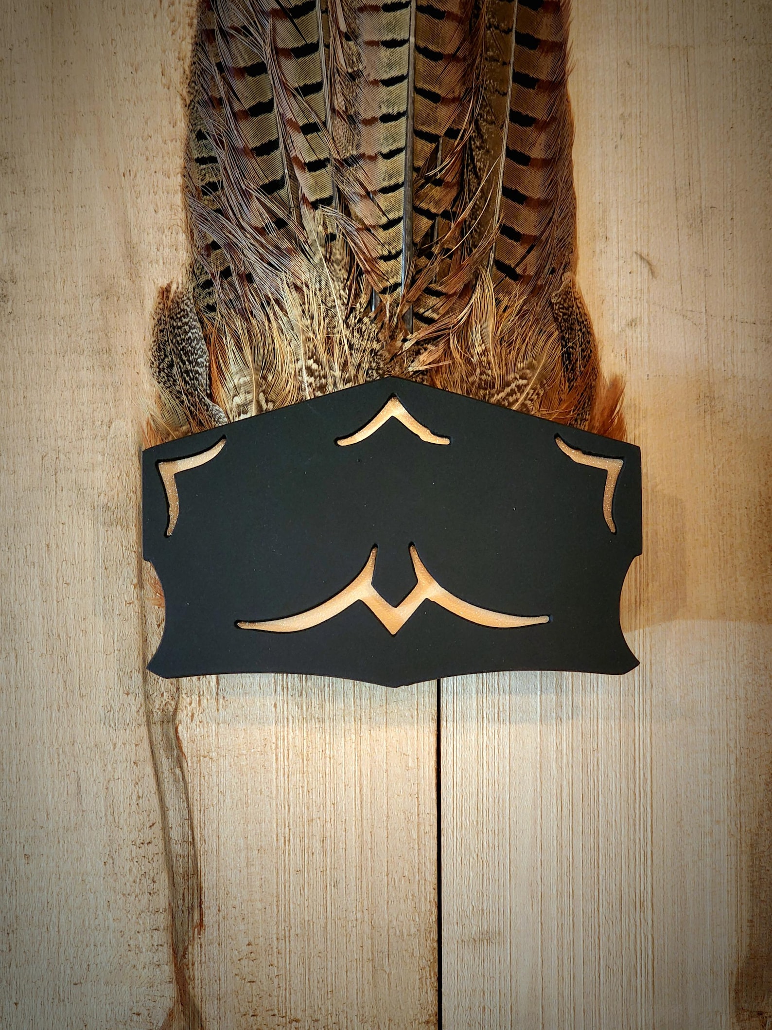 Pheasant Fan Hanger - Etsy