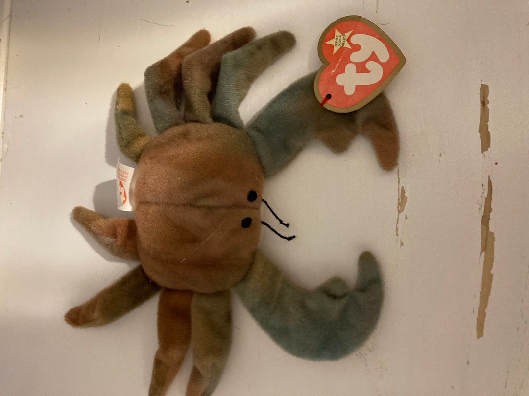 Cluad the Crab Tiny Beaniebaby - Etsy