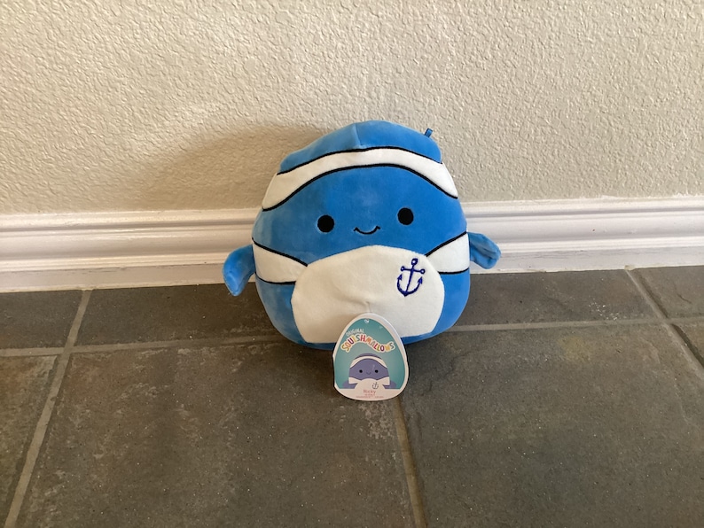 8inch Blue Ricky Squishmallow - Etsy