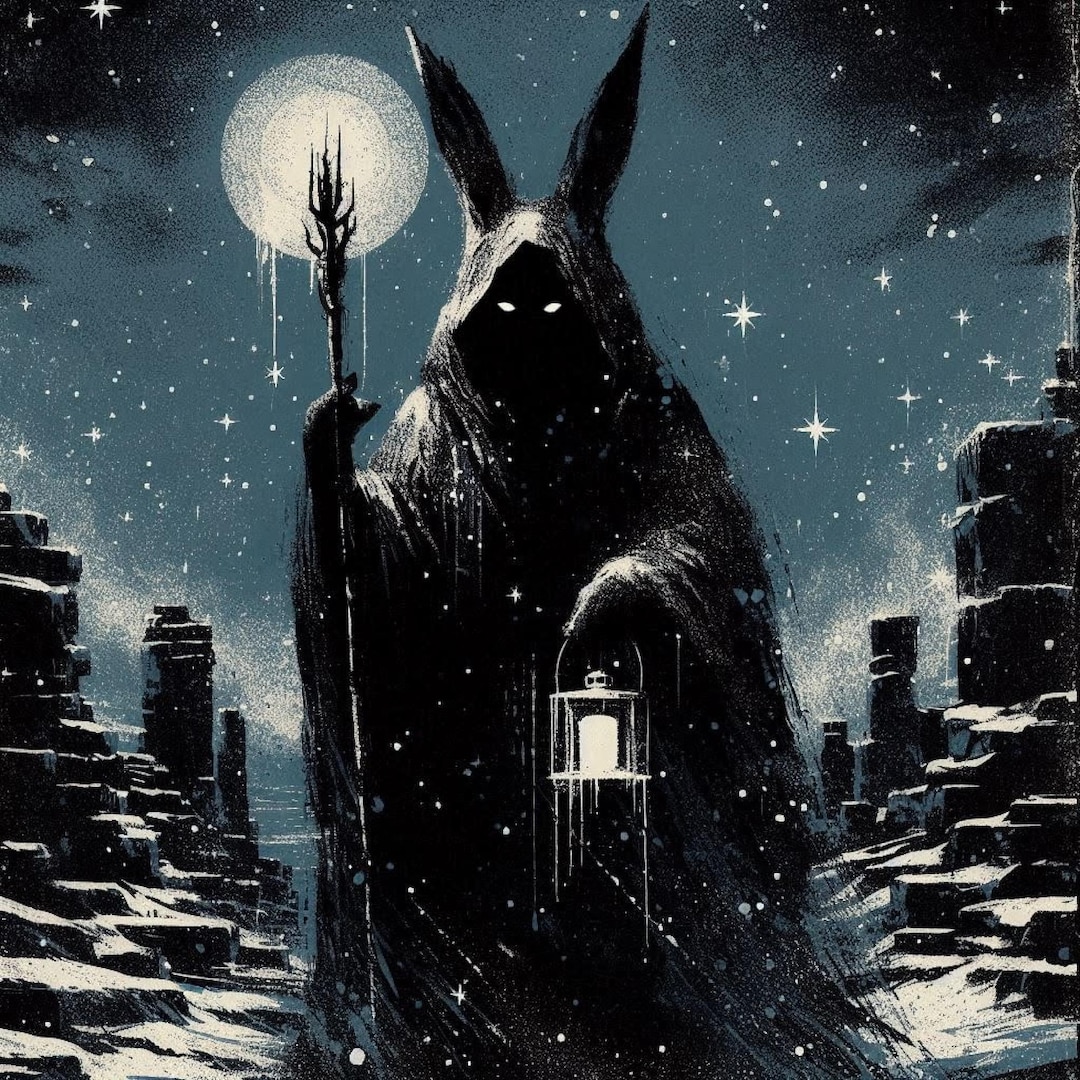 Original Art | the Hermit | Whimsical Art, Hermit Tarot Card, Tarot the ...