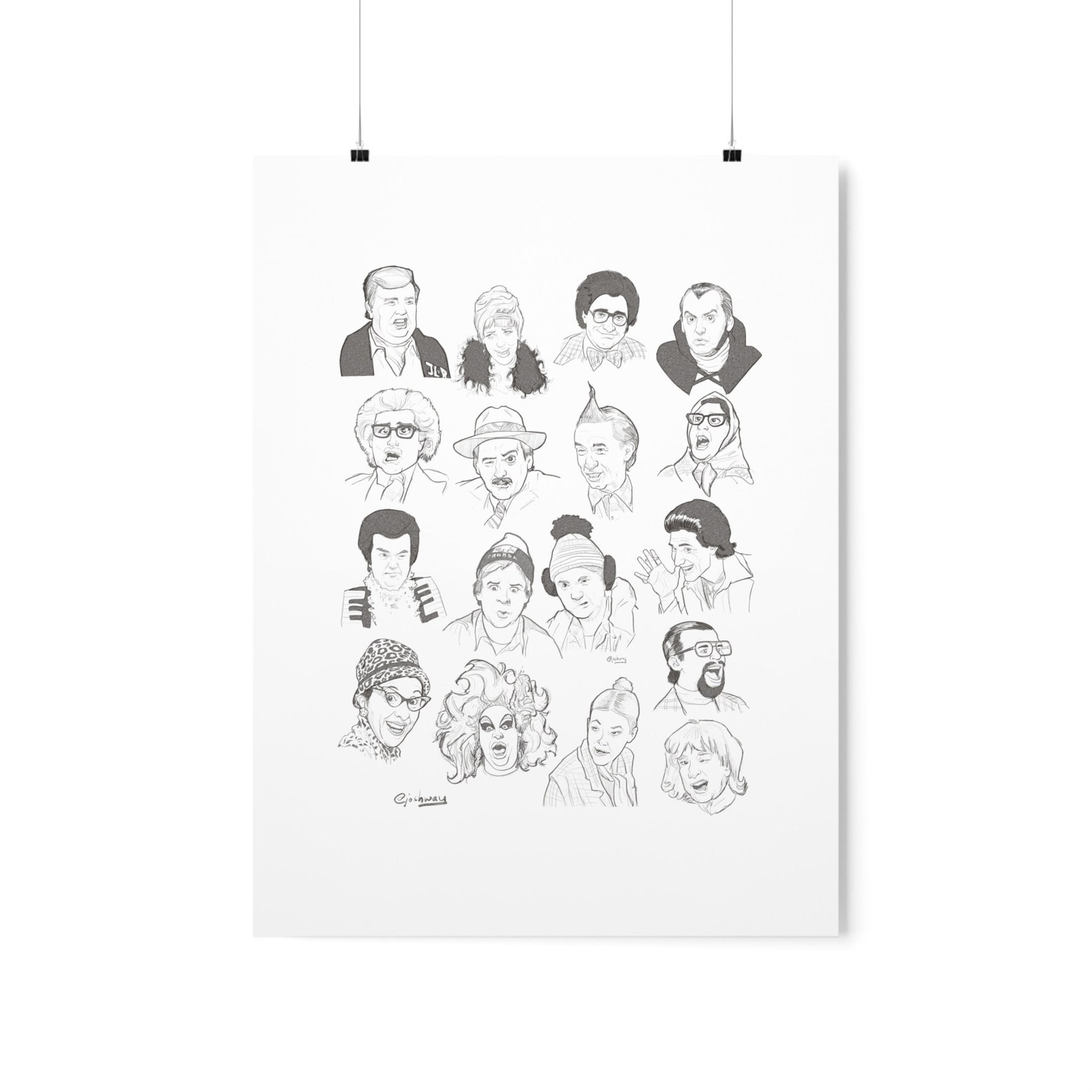 SCTV Poster, Cast, Roster, Characters, Sketch Comedy, Eugene Levy, John ...