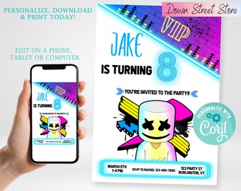 Dj Marshmello Party - Etsy