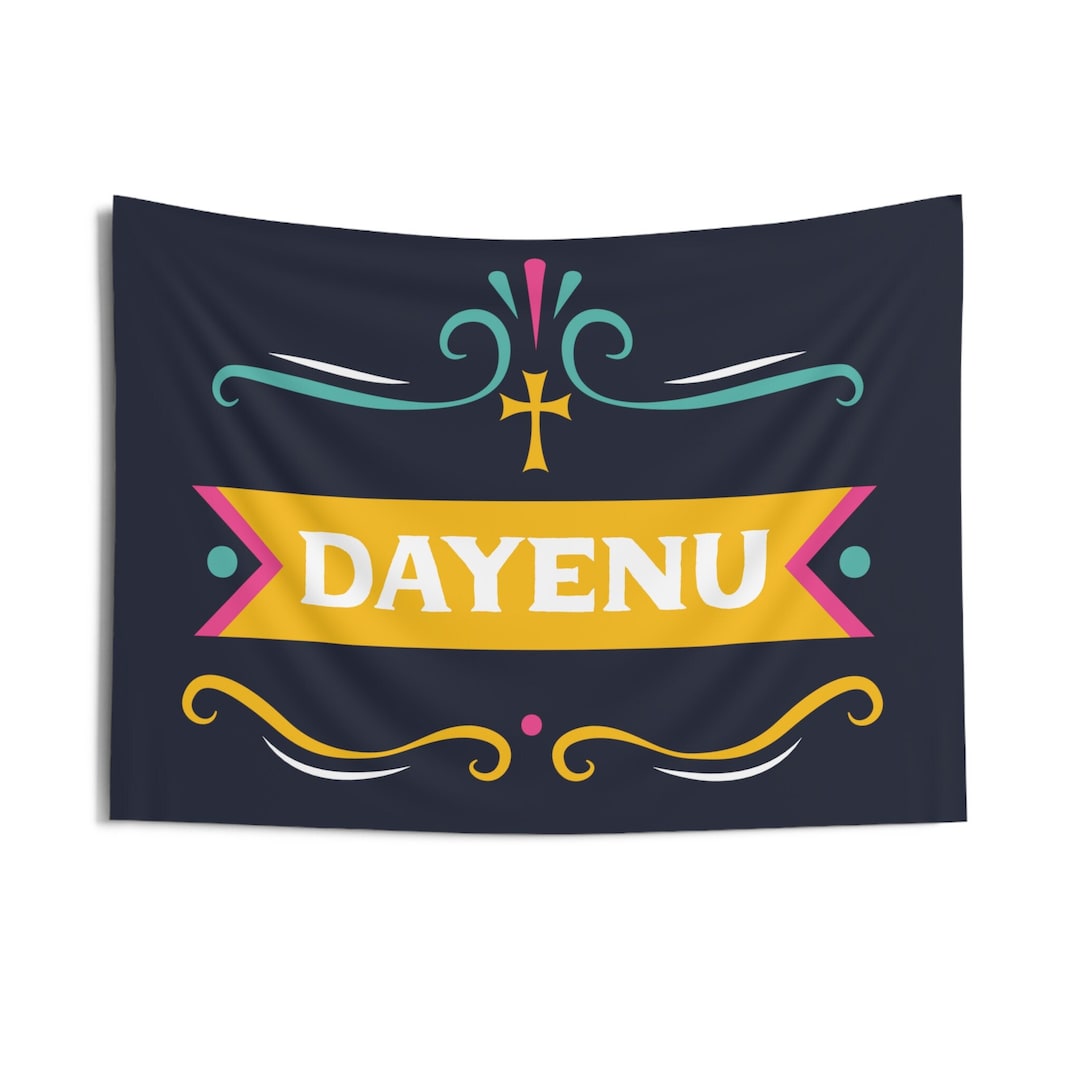 Dayenu, Jewish Gift, Jewish Passover Gift, Seder Gift, Hebrew Gift ...