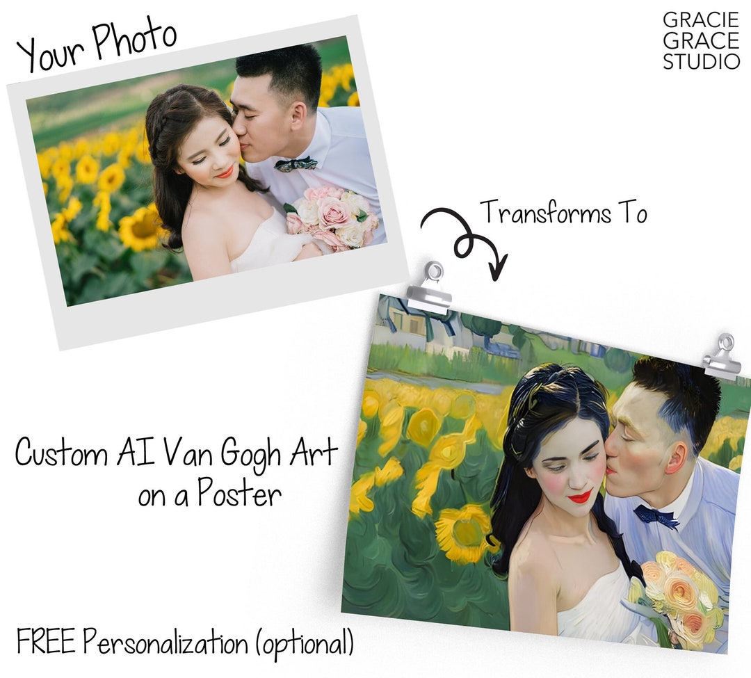 AI Van Gogh Poster, AI Van Gogh Art, AI Photo Poster, Artificial ...