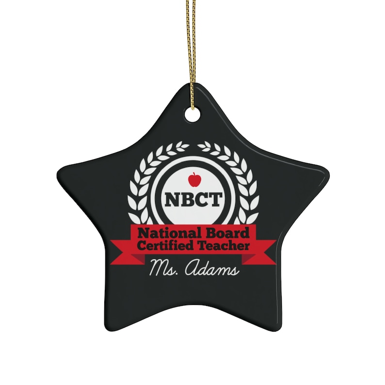 NBCT Teacher Gift, National Board Certified Teacher, Teacher ...