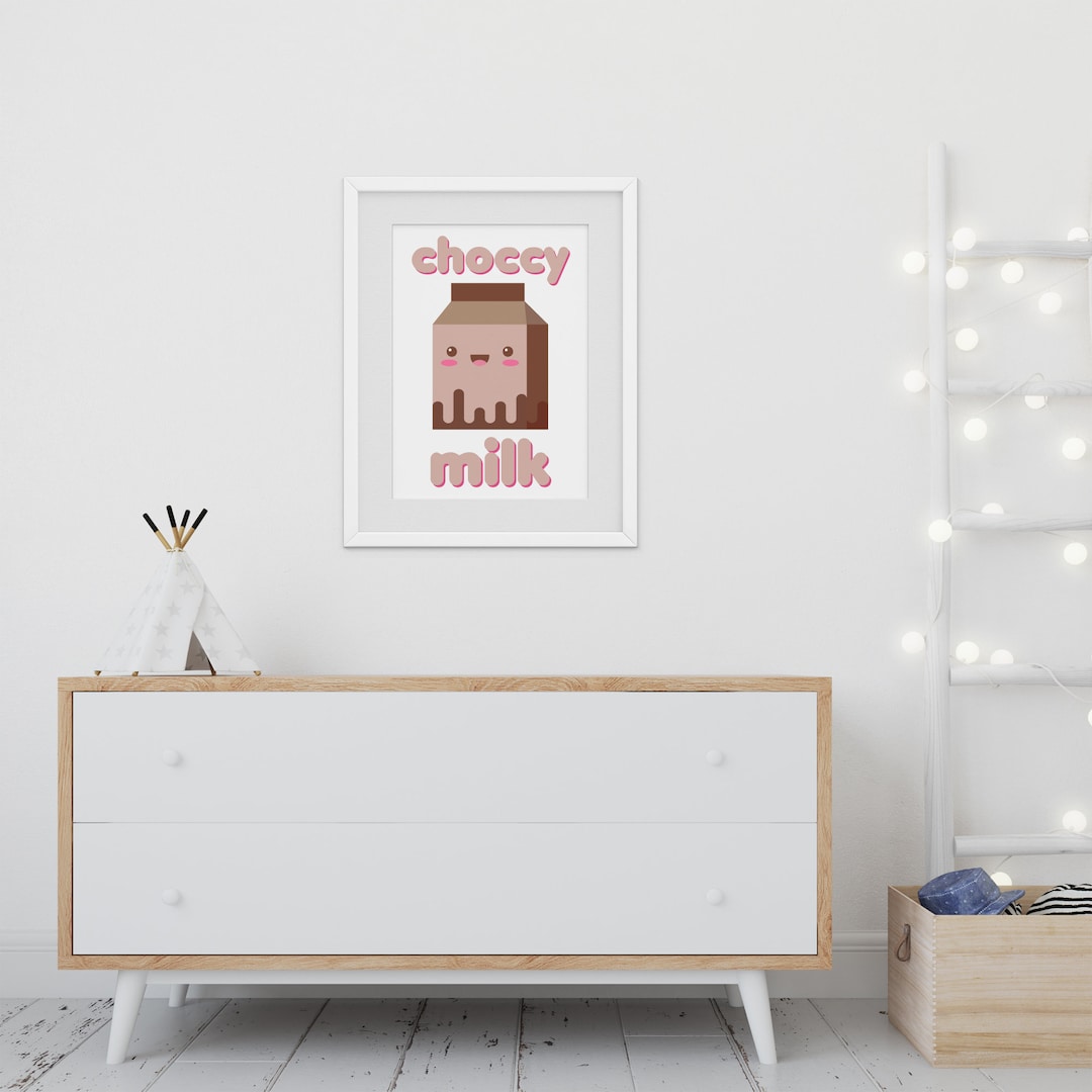 Choccy Milk, Digital Wall Art, Printable Wall Art, Digital Print ...