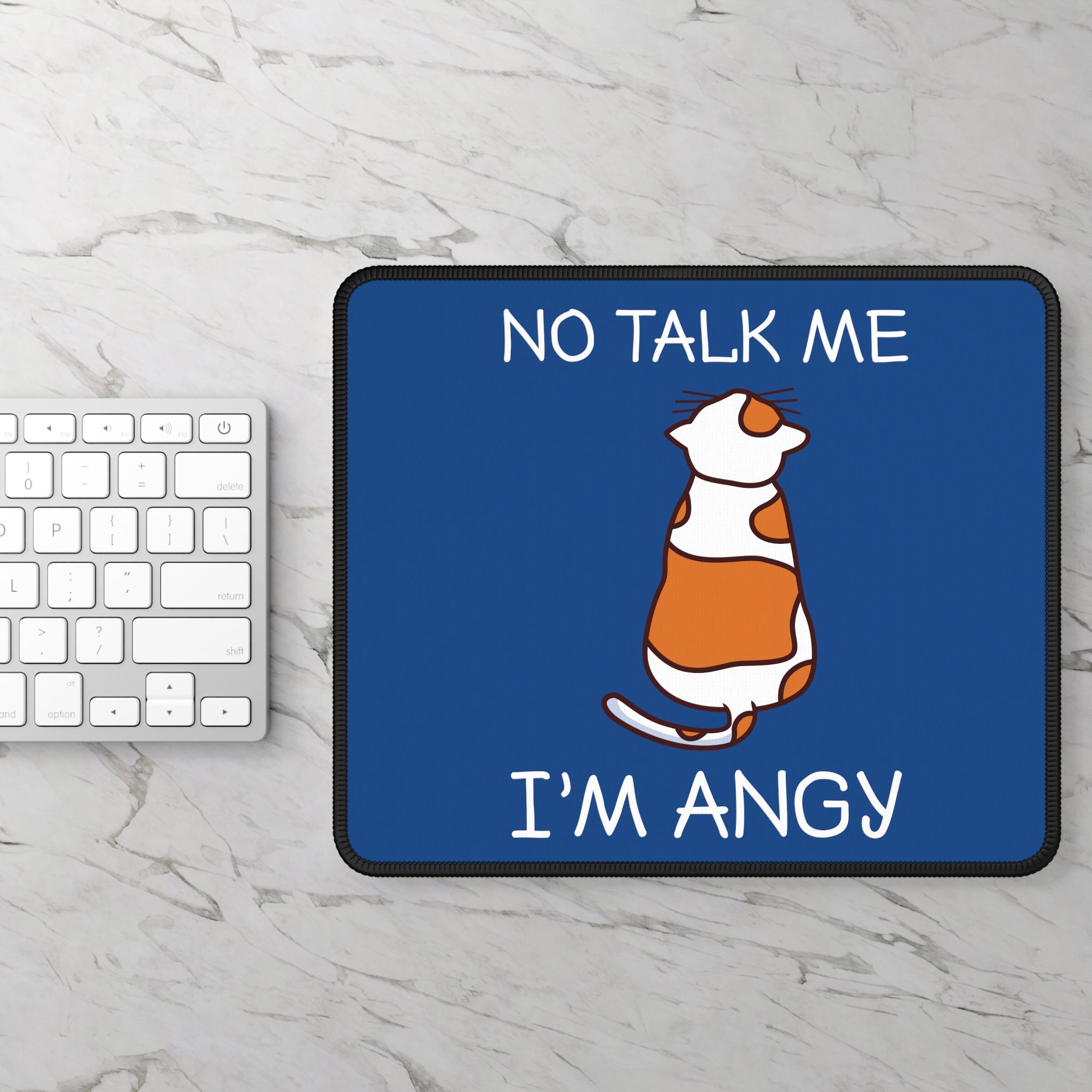 No Talk Me I'm Angy, Funny Cat Meme, Funny Gaming Gift, Funny Gamer ...