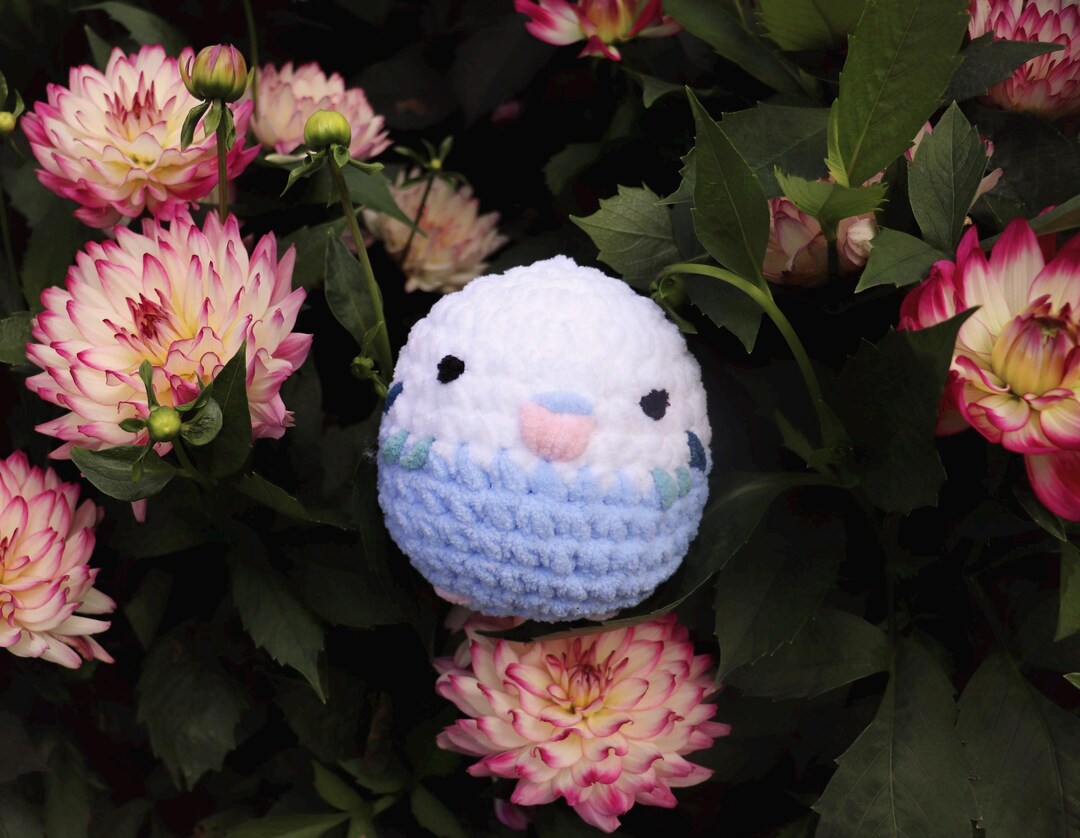 SKYE Parakeet Plushie Handmade Amigurumi Soft Velvet Yarn Crochet Toy ...