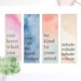 Affirmation Printable Bookmark Set, Affirmation Bookmarks, Affirmation ...