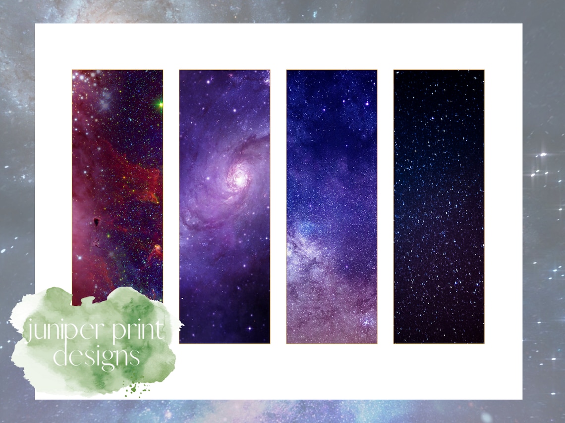 Galaxy Bookmark Printable, Download and Print Bookmarks, Galaxy ...