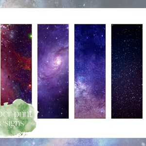 Galaxy Bookmark Printable, Download and Print Bookmarks, Galaxy ...